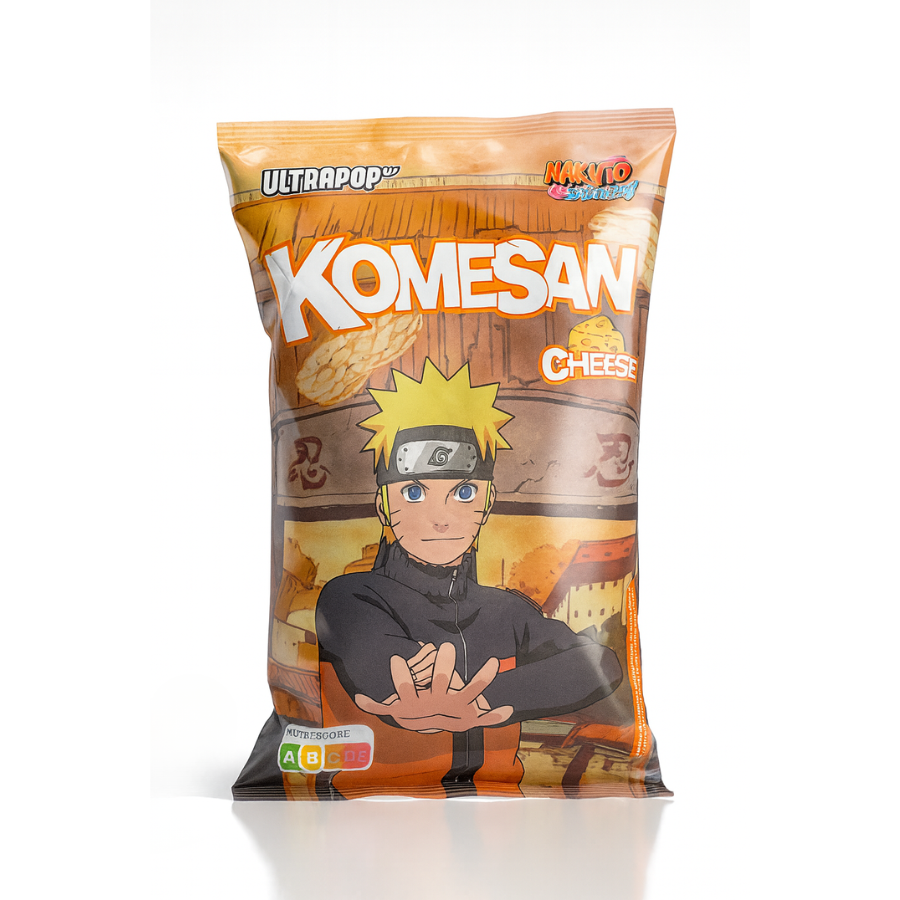 Ultrapop Naruto Komesan Cheese 60g – Sweetmint